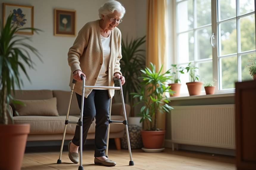 Déambulateur ou rollator : quel est le plus sûr pour se déplacer ...